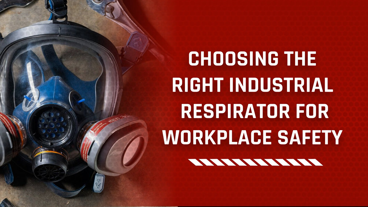 Choosing the Right Industrial Respirator | Parcil Safety Guide